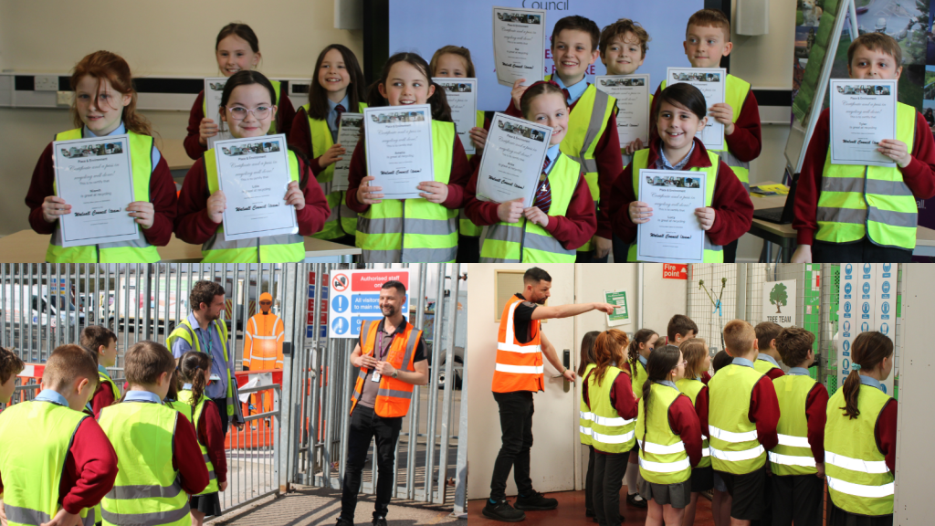 School Pupils Have a ‘Wheelie Good’ Time at Walsall Depot - Walsall Echo